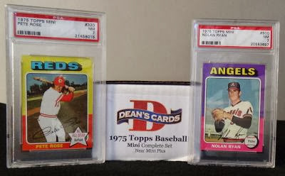 Baseball Card News by DeansCards.com: 1975 Topps Mini Complete Set