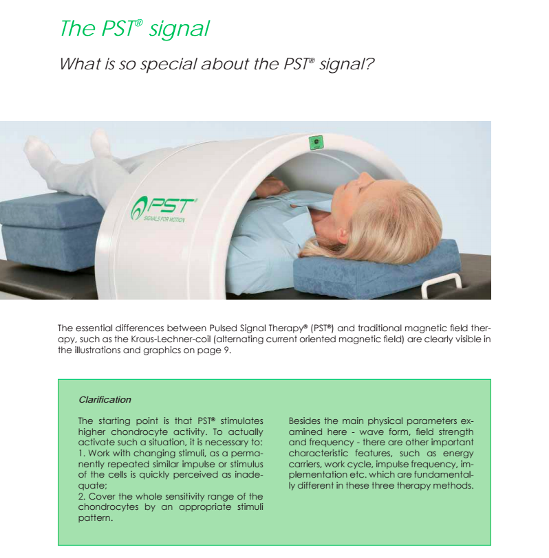 India. Affordable Pulsed signal therapy PST® for Osteoarthritis ...