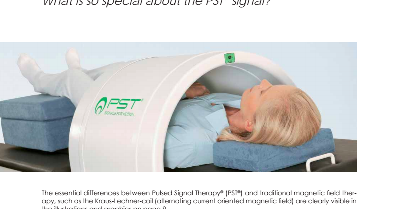 India. Affordable Pulsed signal therapy PST® for Osteoarthritis ...