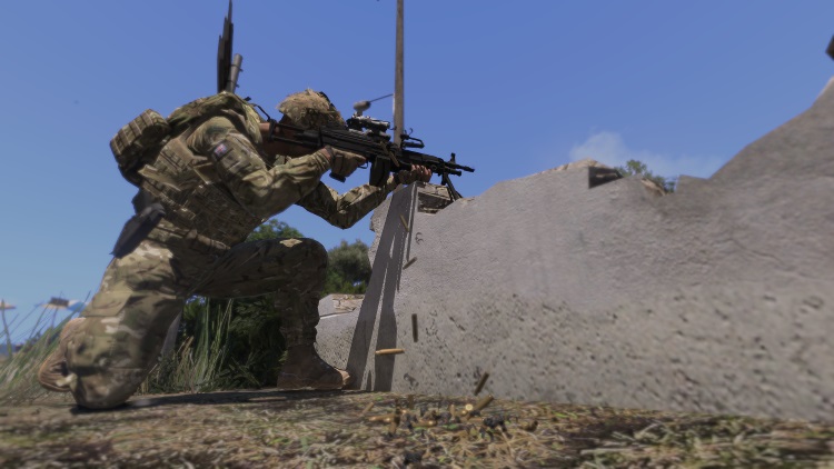イギリス軍の武器実装の Arma 3 用 3CB BAF Weapons MOD | 弱者の日記^^ - Arma 3 MODとアドオン紹介