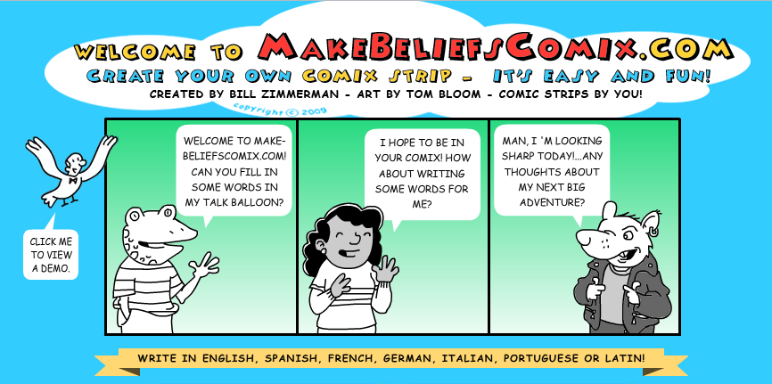 You Can Learn It Blog: MakeBeliefsComix