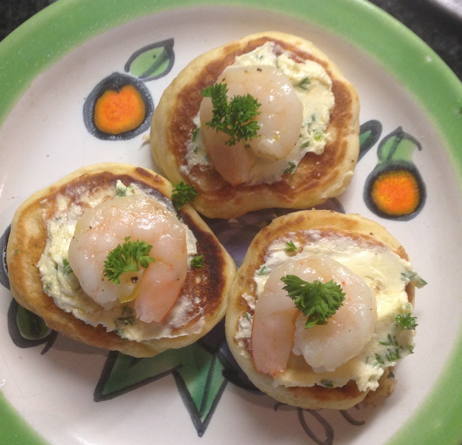 So So Simple Food: Blinis - Another way to serve - Try Prawns