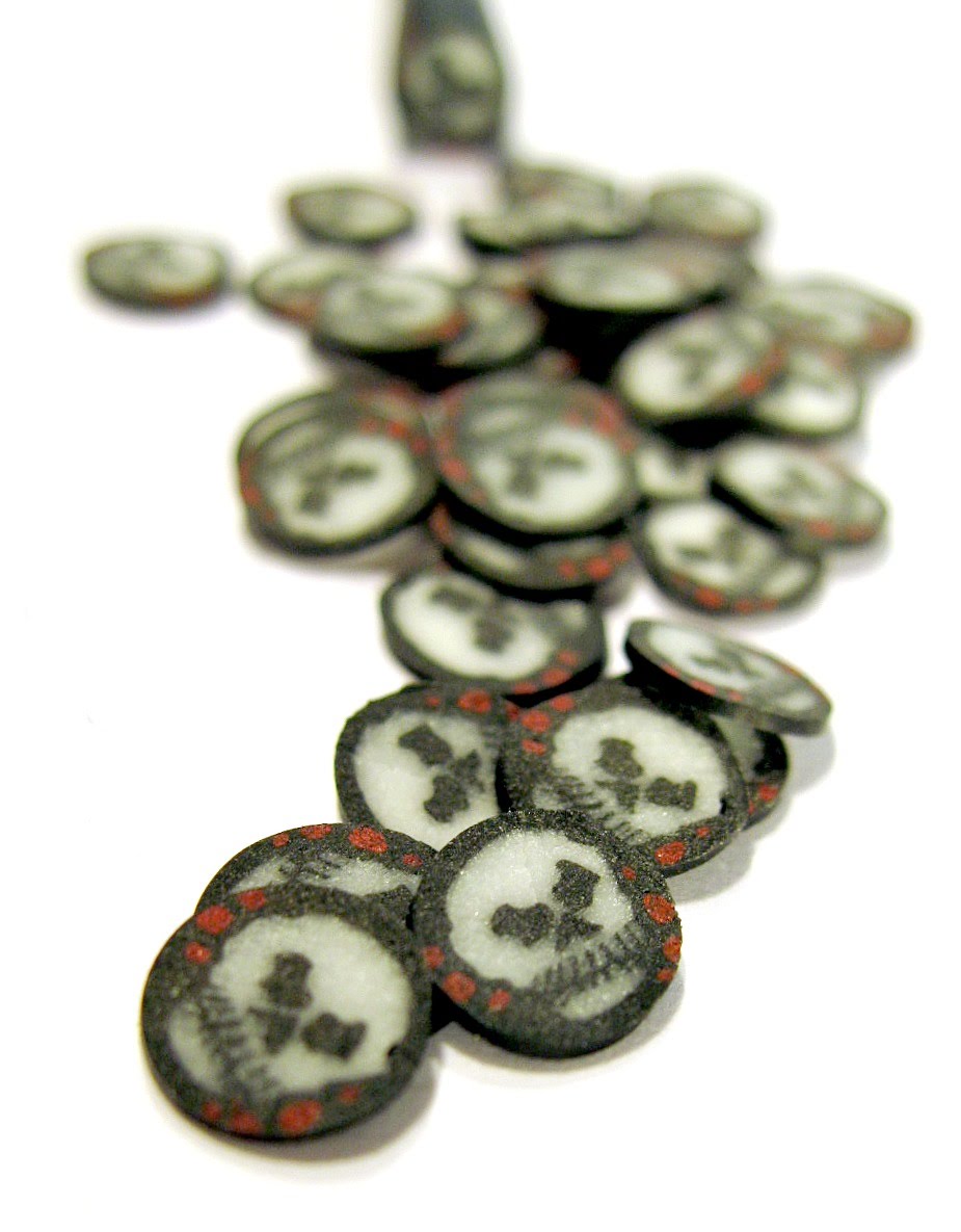 ...Make It With Me: Day of the Dead Skull Nail Art Canes with STAEDTLER ...