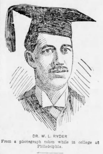 Strange Fruit and Spanish Moss: July 19, 1897: Dr. W. L. Ryder