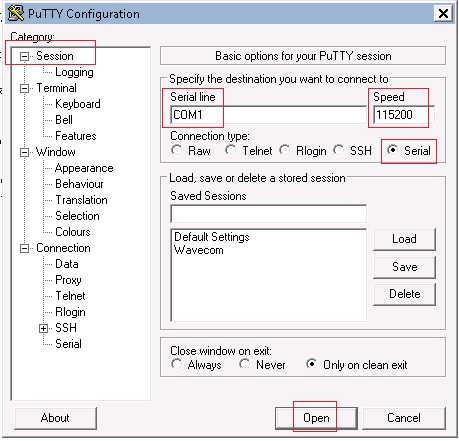 Cara Cek Modem Wavecom Menggunakan Hype! Terminal & Putty | Sarmun