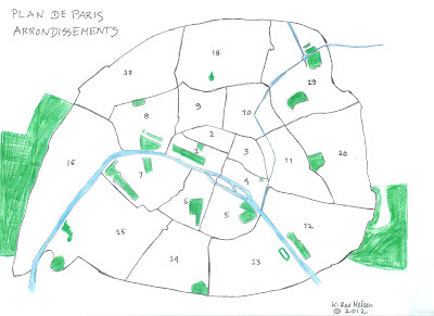 K-Rae Nelson's Toast2Taste: Paris Pratique II: Paris Layout