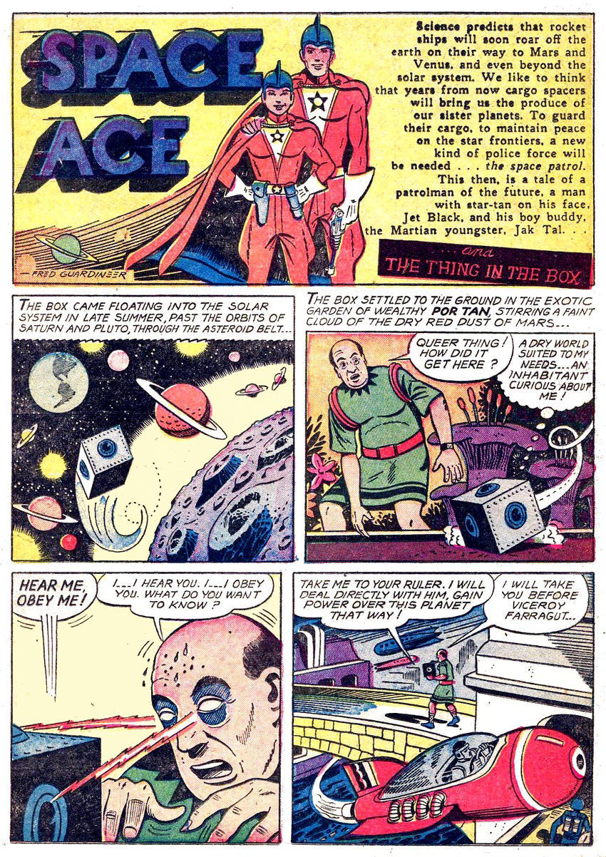 Pappy's Golden Age Comics Blogzine: Number 1794: Spacy Stories Week: A ...