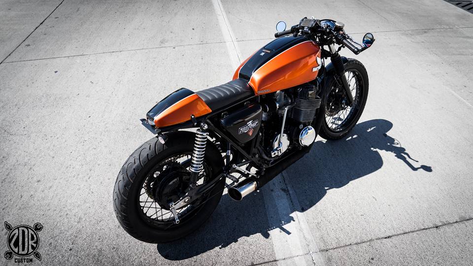 CB 750 Cafe Racer ZDR Custom Moto - RocketGarage - Cafe Racer Magazine