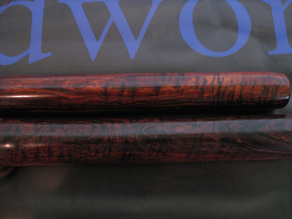 Tropical Exotic Hardwoods: Custom Cocobolo Police Baton by Drew ...