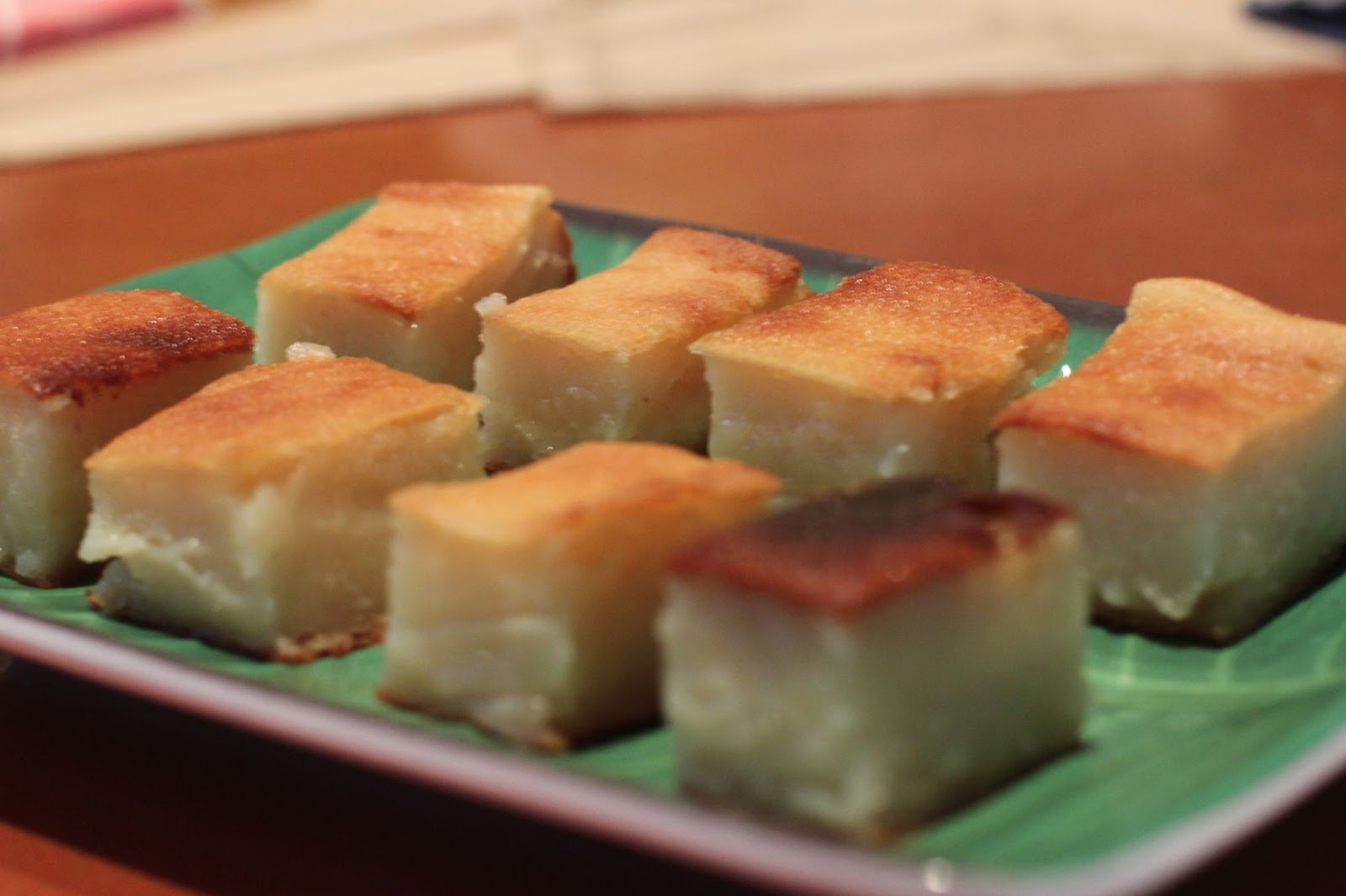 From Our Home: Baked Cassava Cake (Kueh Bengka)