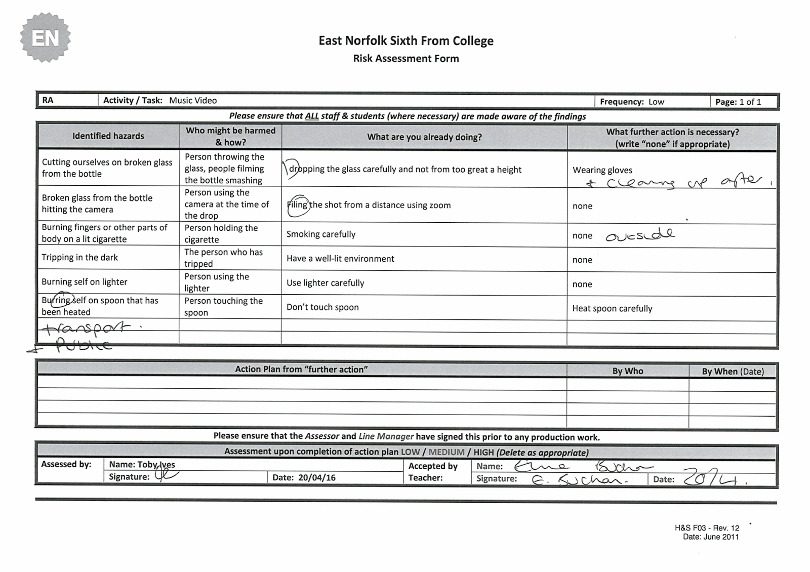 Toby Ives BTEC Media Blog 2014
