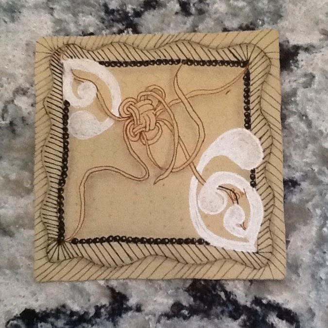 Tickled To Tangle: "It's a String Thing" #39 Tiles