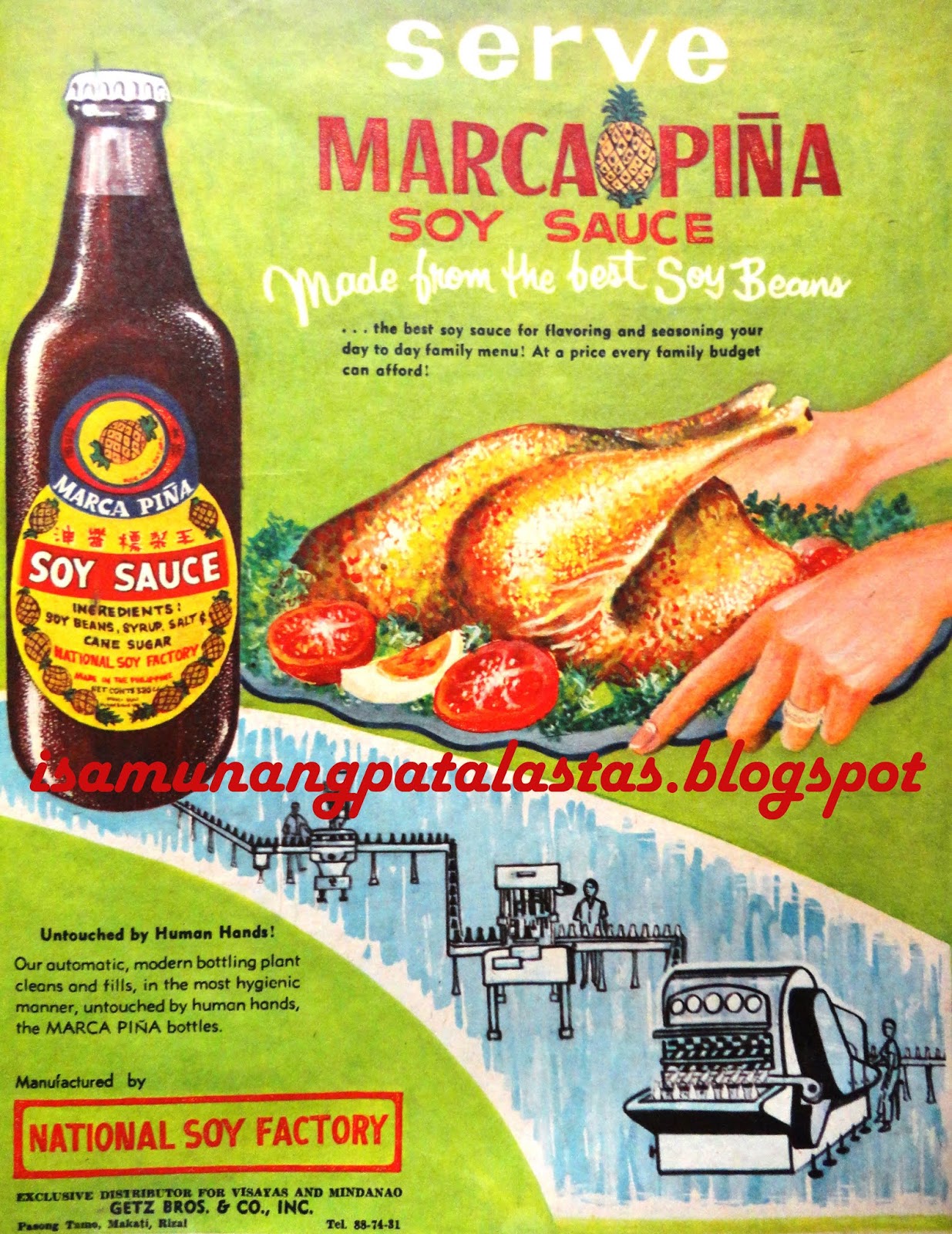 ISA MUNANG PATALASTAS: 164. Brand Stories: MARCA PIÑA SOY SAUCE (late ...