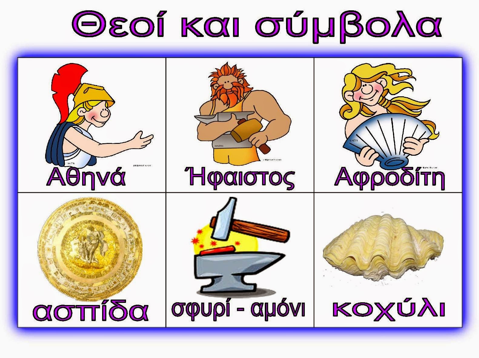 Ελένη Μαμανού: Πίνακες Αναφοράς - Θεοί και Σύμβολα