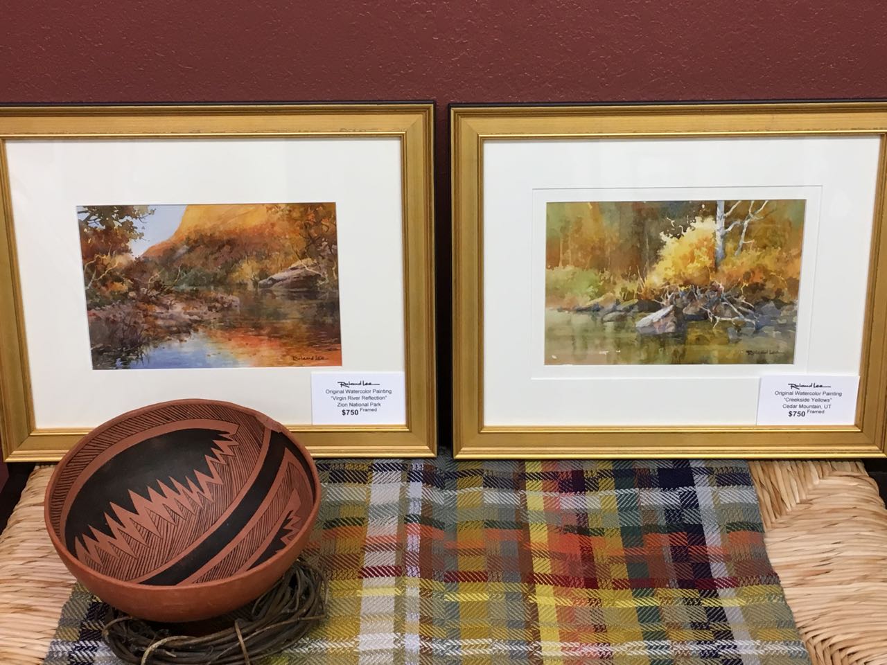 Roland Lee Travel Sketchbook: Paintings Ready for St. George Art Festival