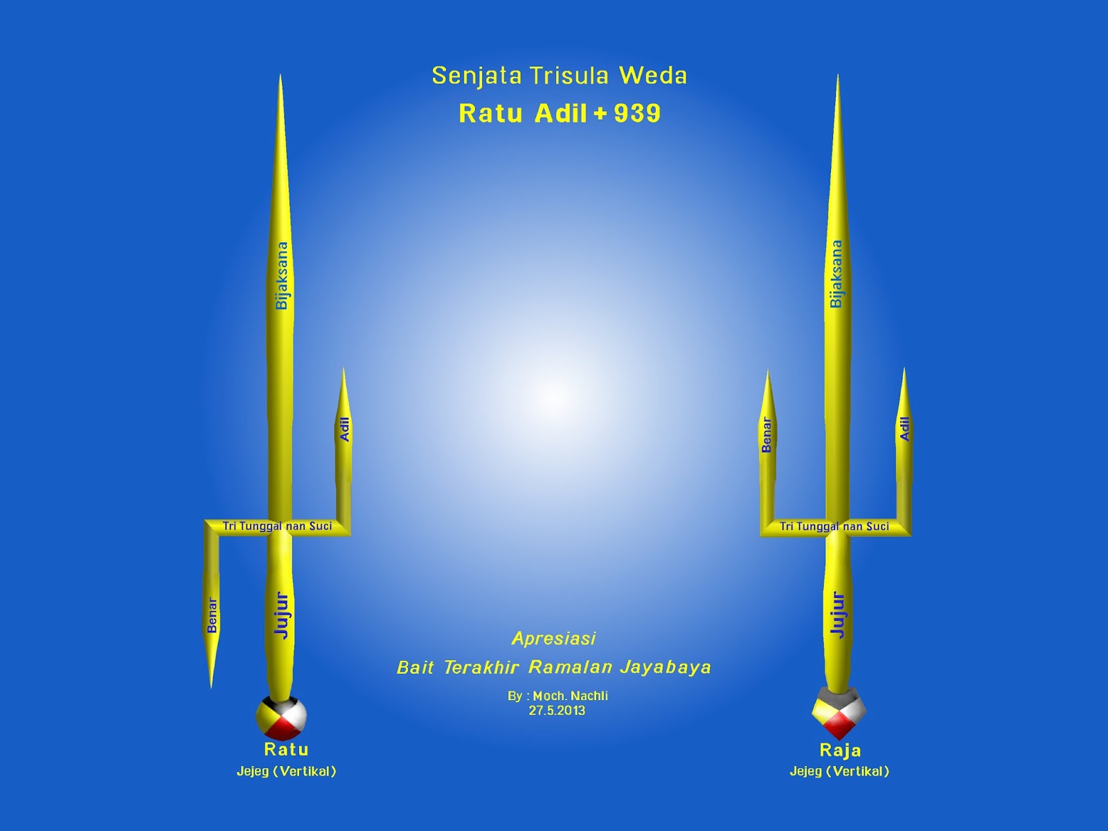 UFO, spiritual dan mistik: Senjata Trisula Weda ke-2