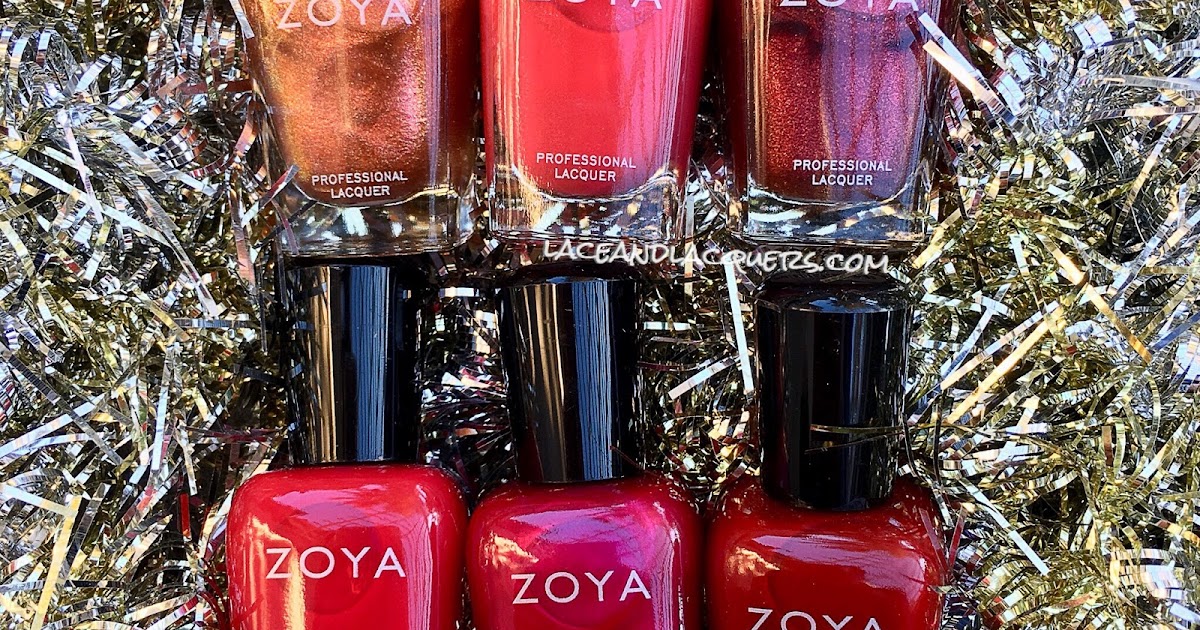 Lace and Lacquers: ZOYA: Holiday 2017 Party Girls Collection Part I ...