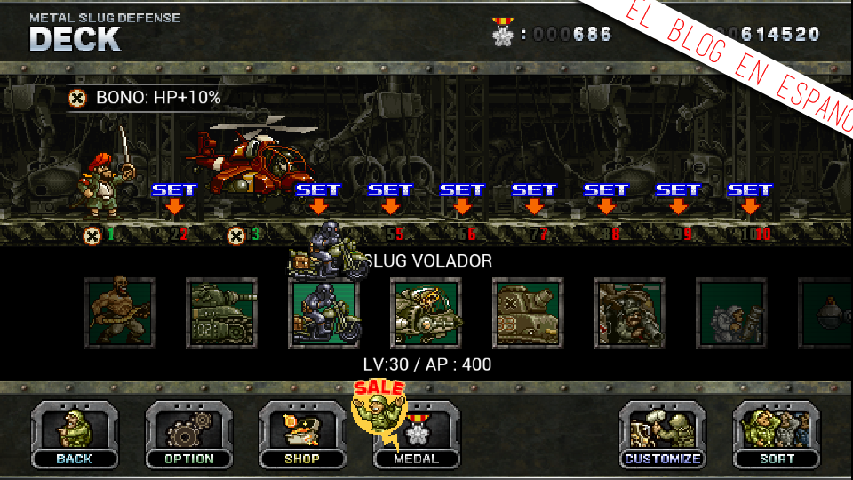 2015 | El blog de Metal Slug Defense