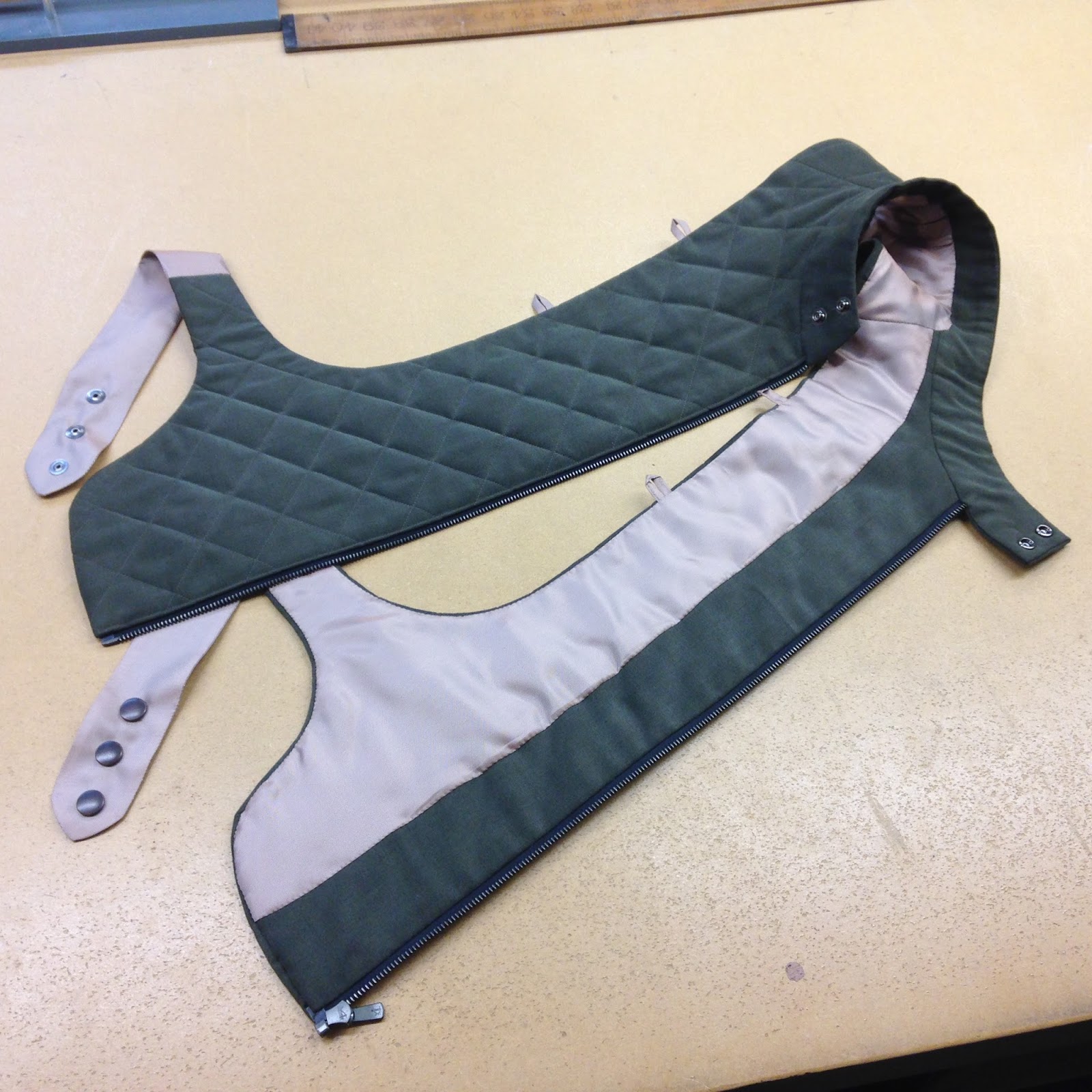 DAVIDE TAUB: Bespoke Driving Jacket w/.Detachable Bib: Collaboration ...