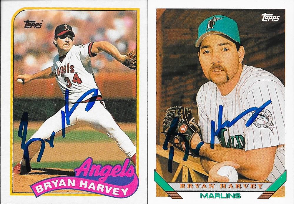 foul bunt: TTM Success - Bryan Harvey