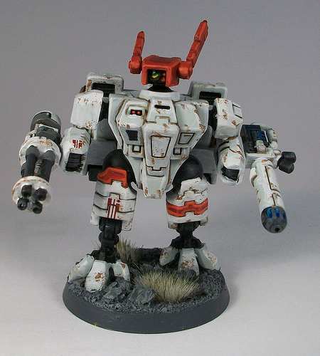 The Zhodani Commando: Showcase: Tau XV8 Crisis Battlesuits