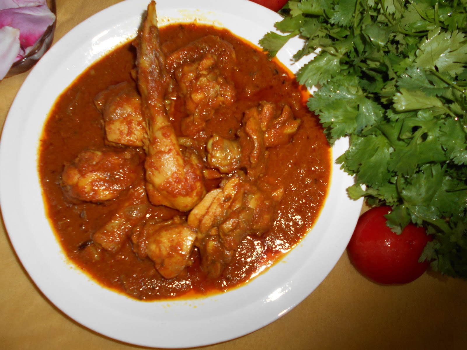 Paramita's Kitchen: Kosha Chicken / Spicy Chicken / Bengali Style Kosha ...