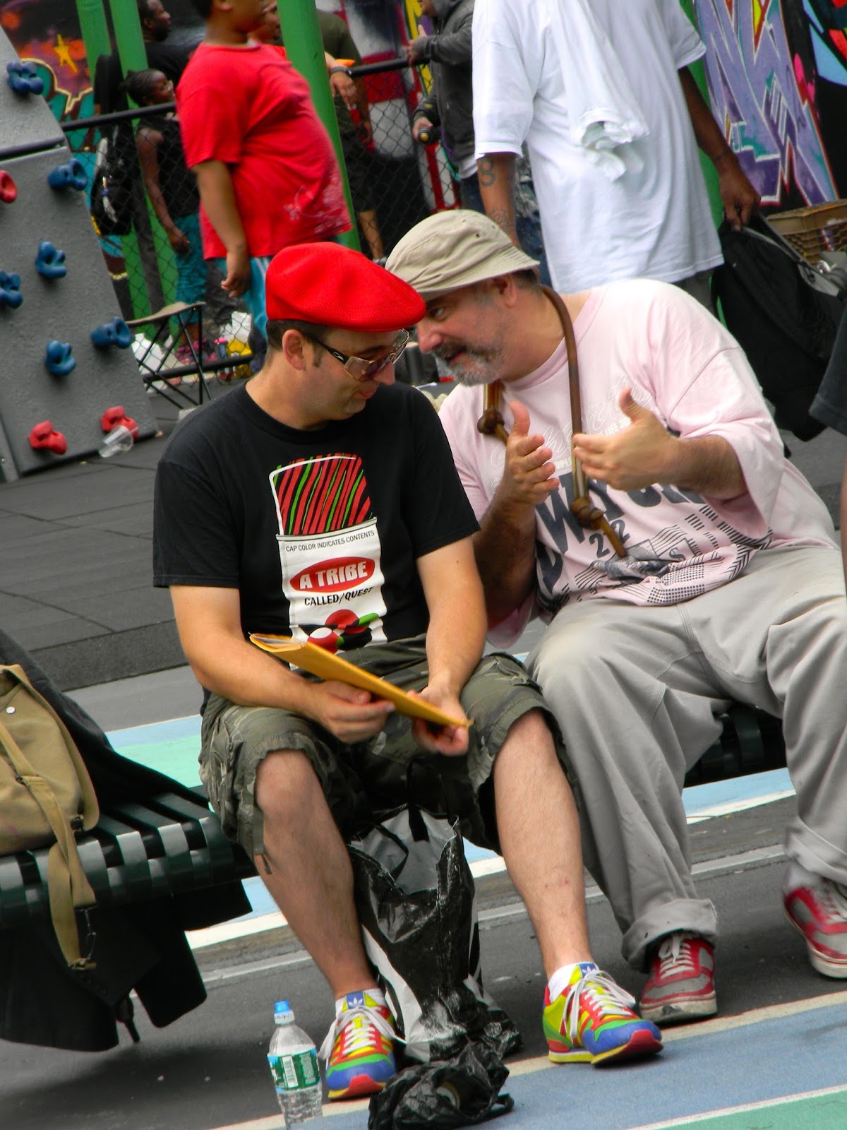 ART & FASHION SALON: Rocking It At The GRAFFITI HALL OF FAME; Wild ...