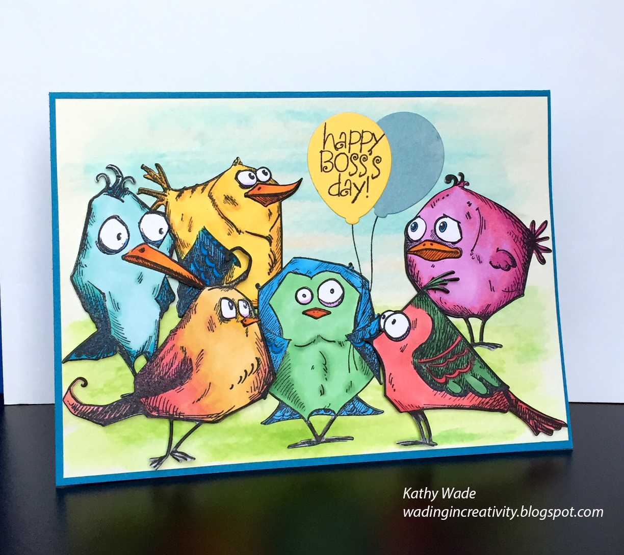 Wading in Creativity: Crazy Birds and Boss's Day
