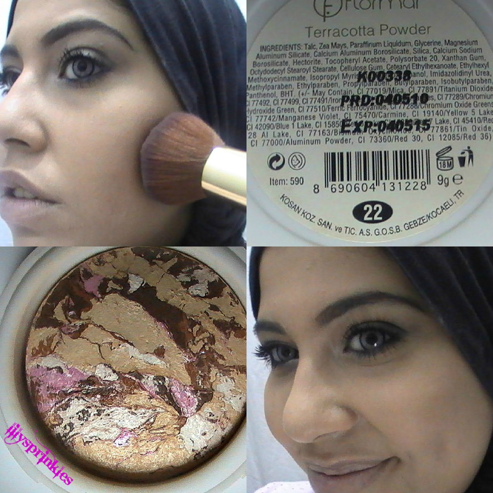 Lily's Magical World: Easy makeup look using USHAS eyeshadow palettes