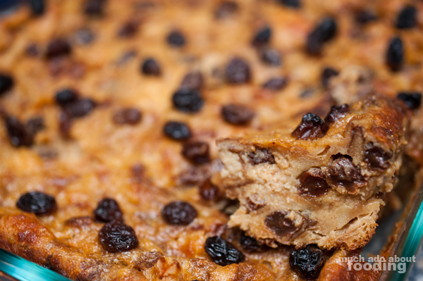 Recipe - Rum Raisin Bread Pudding | Much Ado About Fooding