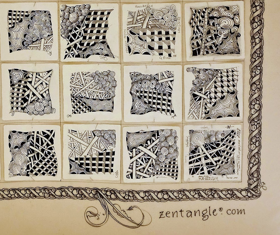 Zentangle: Welcome CZT XVII