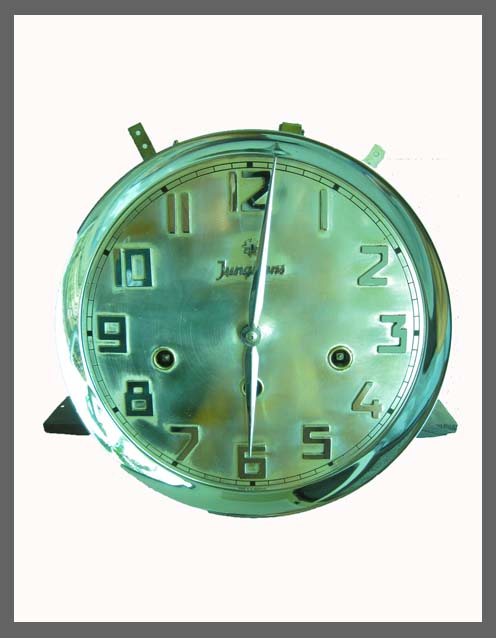 Ono Antik Gallery: JAM DINDING JUNGHANS LUBANG 3 - 8 SENAR, KACA LONCENG