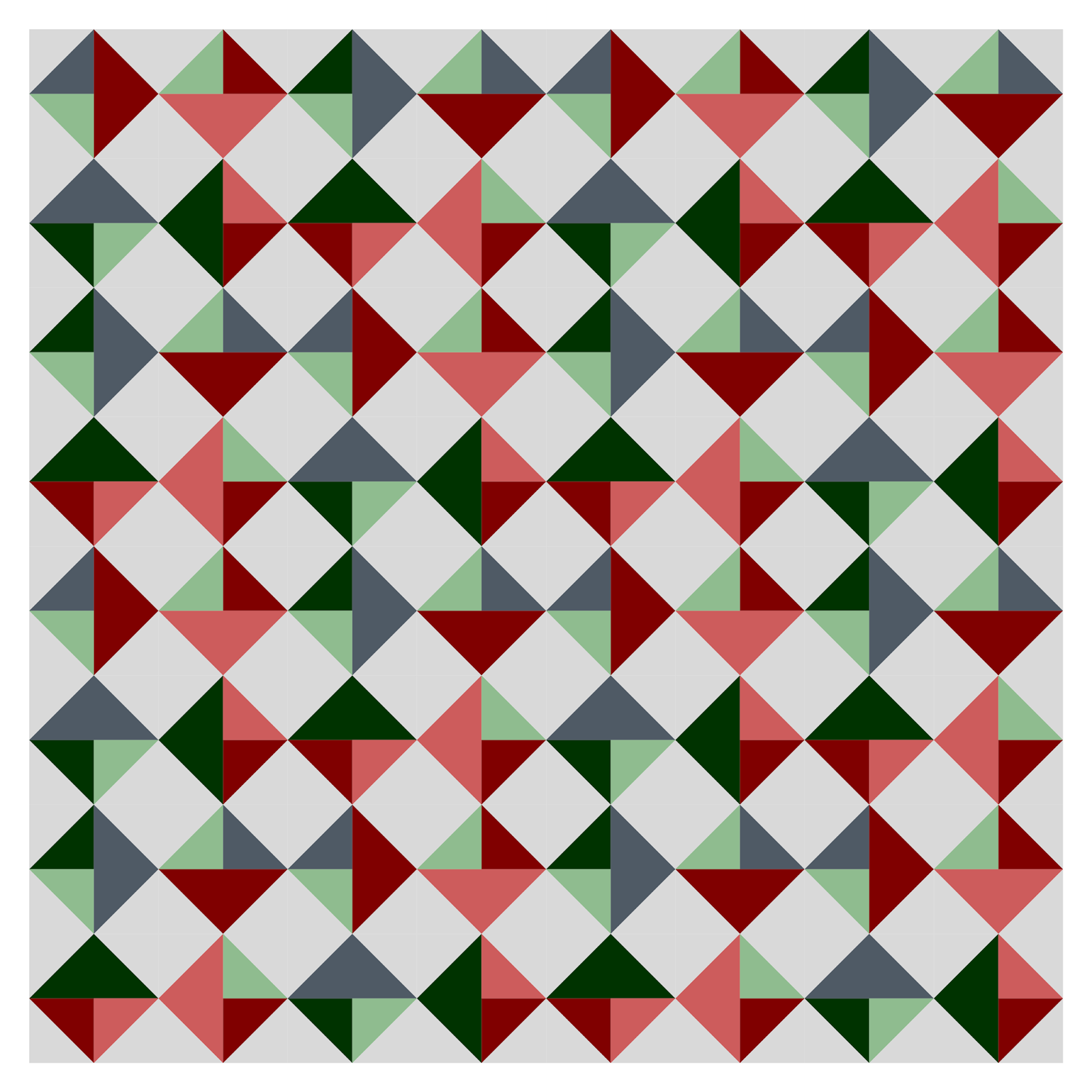 Fabric Engineer: Rotating squares