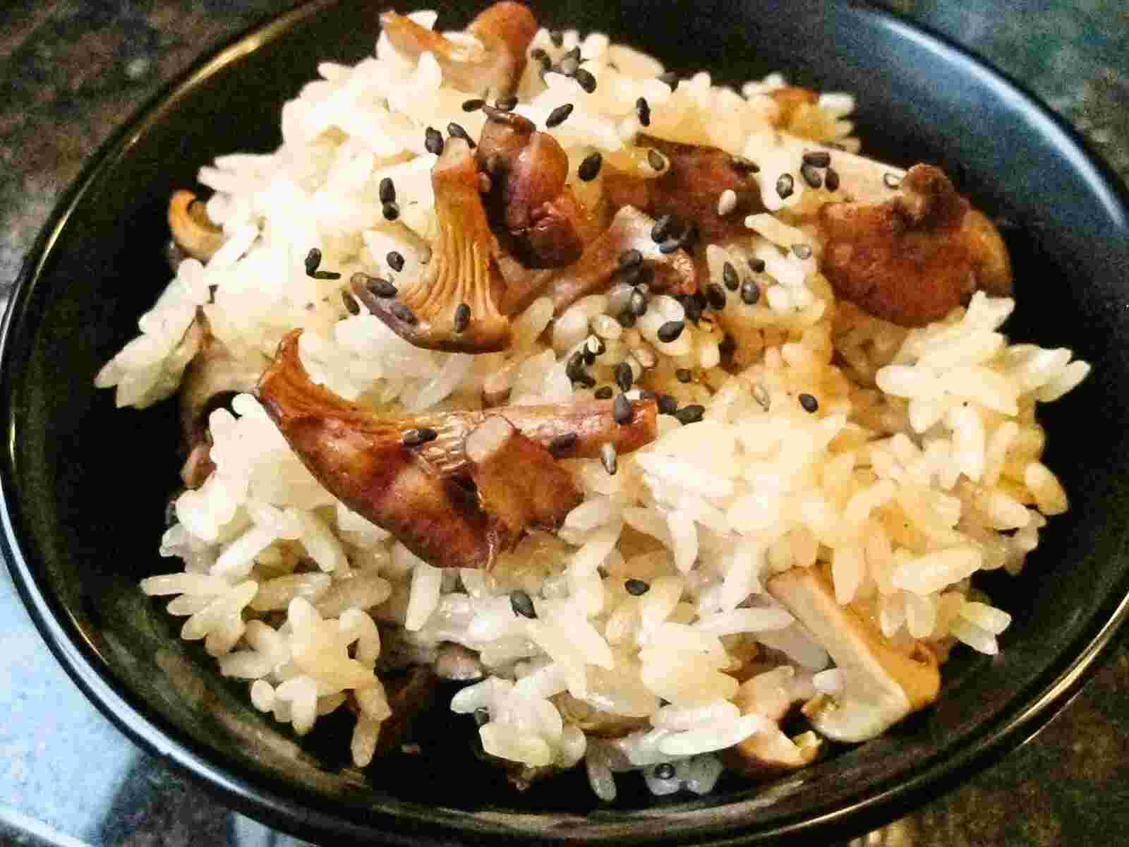 Recipes for Tom: Kinoko gohan / rice with mushrooms