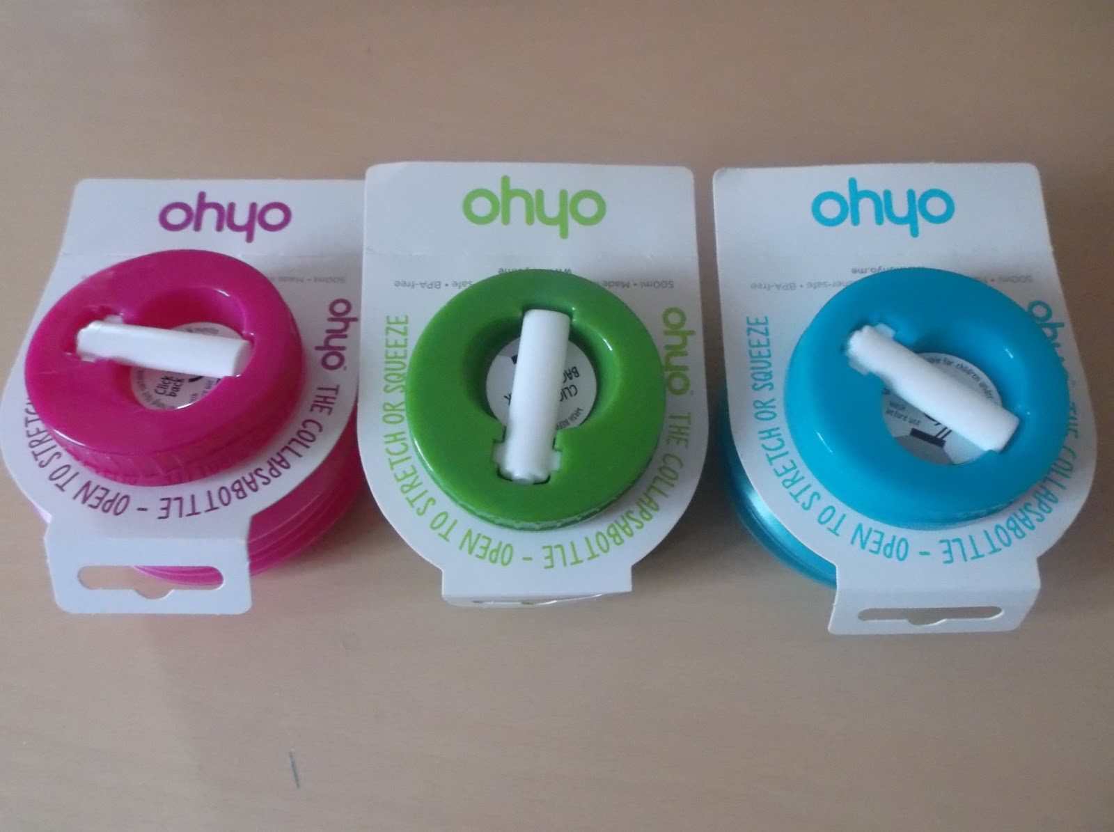 Ohyo The Collapasbottle - Review - Mummy Be Beautiful