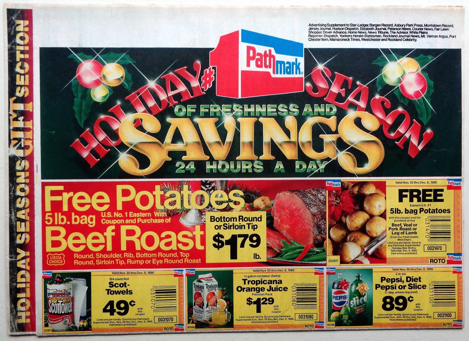 Past Print: Pathmark supermarket flyers
