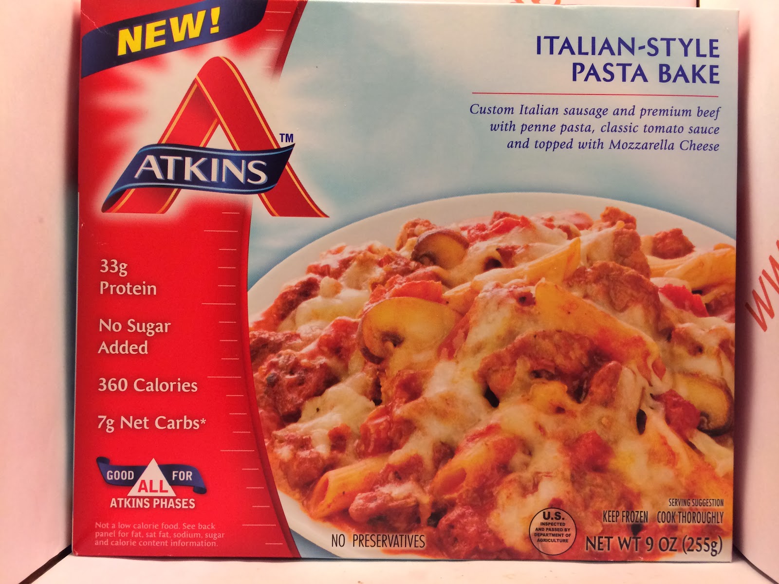 Atkins Frozen Meals