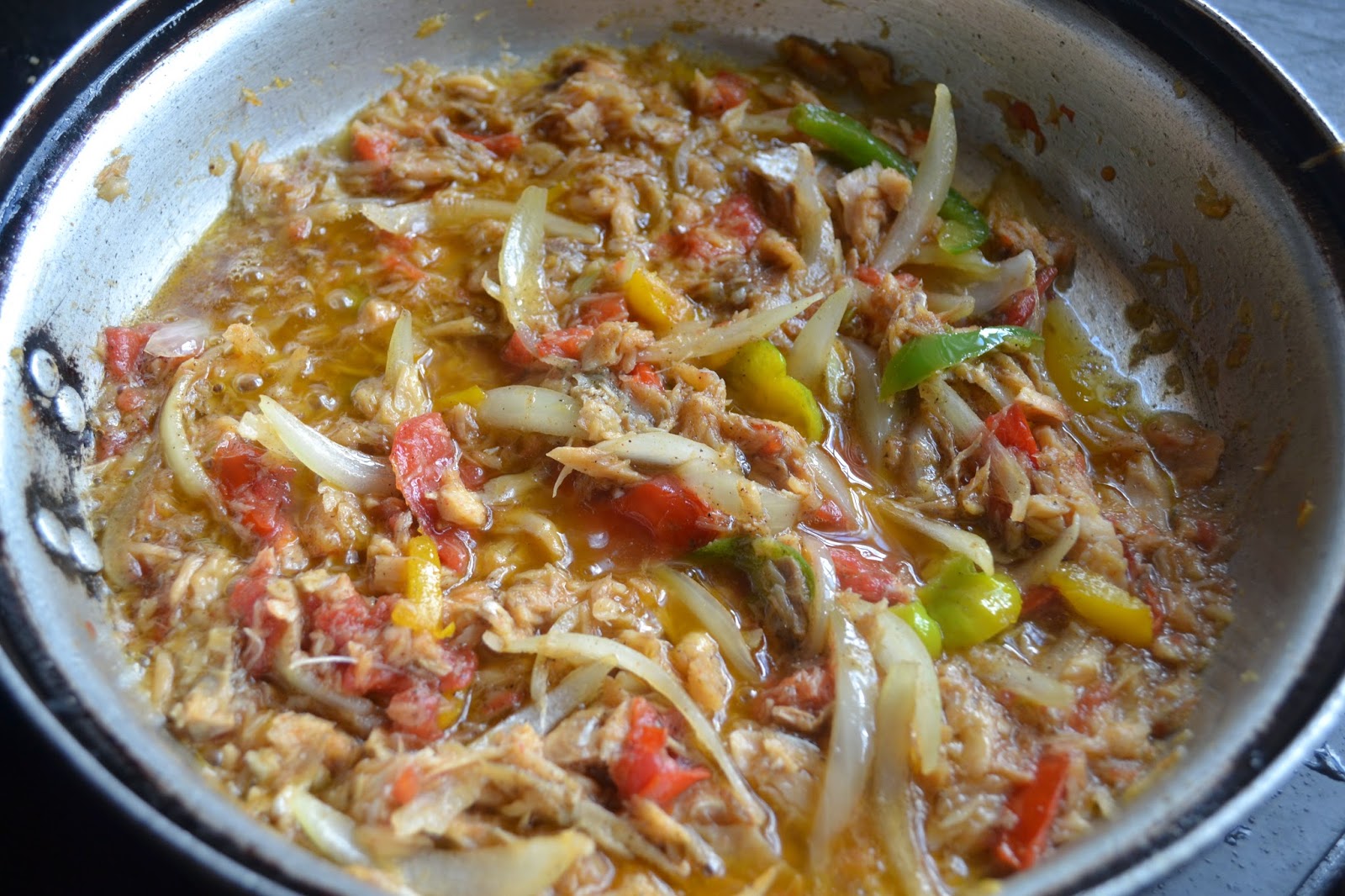 Greedy Girl : Ackee and saltfish with fried dumplings