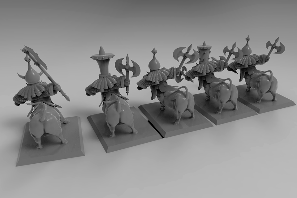 10mm Wargaming: New 10mm Demon Dwarfs from Dancing Yak Miniatures
