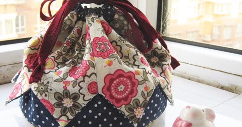 How to Make a Patchwork Drawstring Bag ~ DIY Tutorial Ideas!