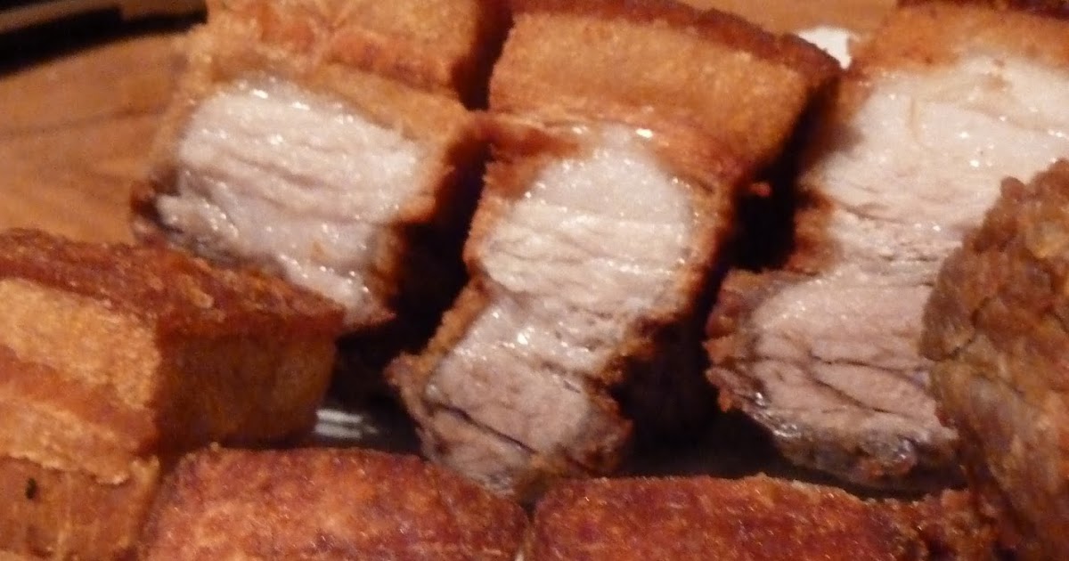I Wish I Was in Thailand: Moo Grob (Deep Fried Pork Belly)