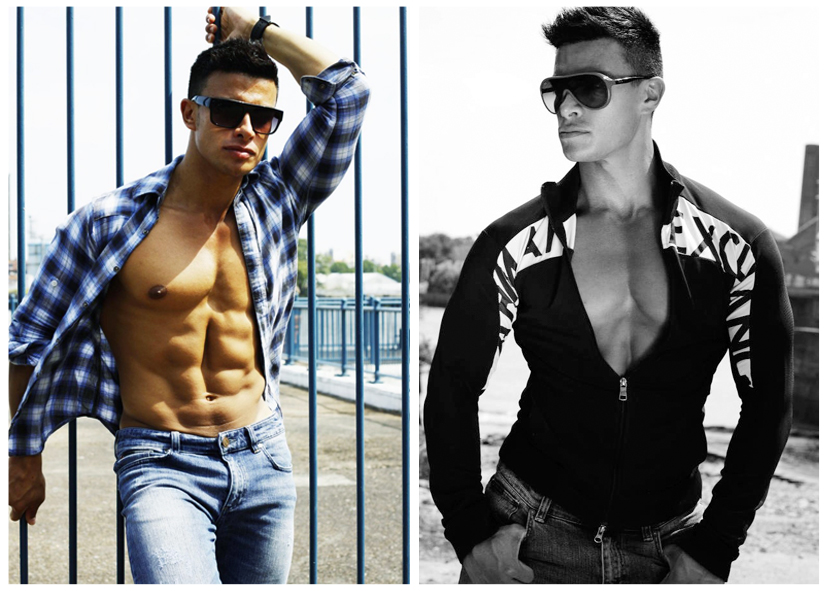MEN'S BOOKMARK: Colombian Model - Raul Caja