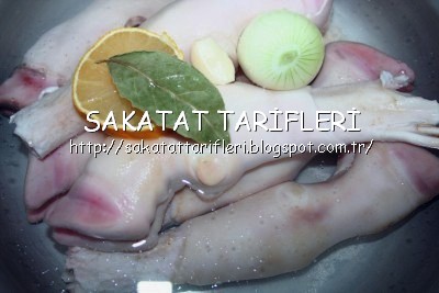 paça haşlaması - SAKATAT YEMEK TARİFLERİ