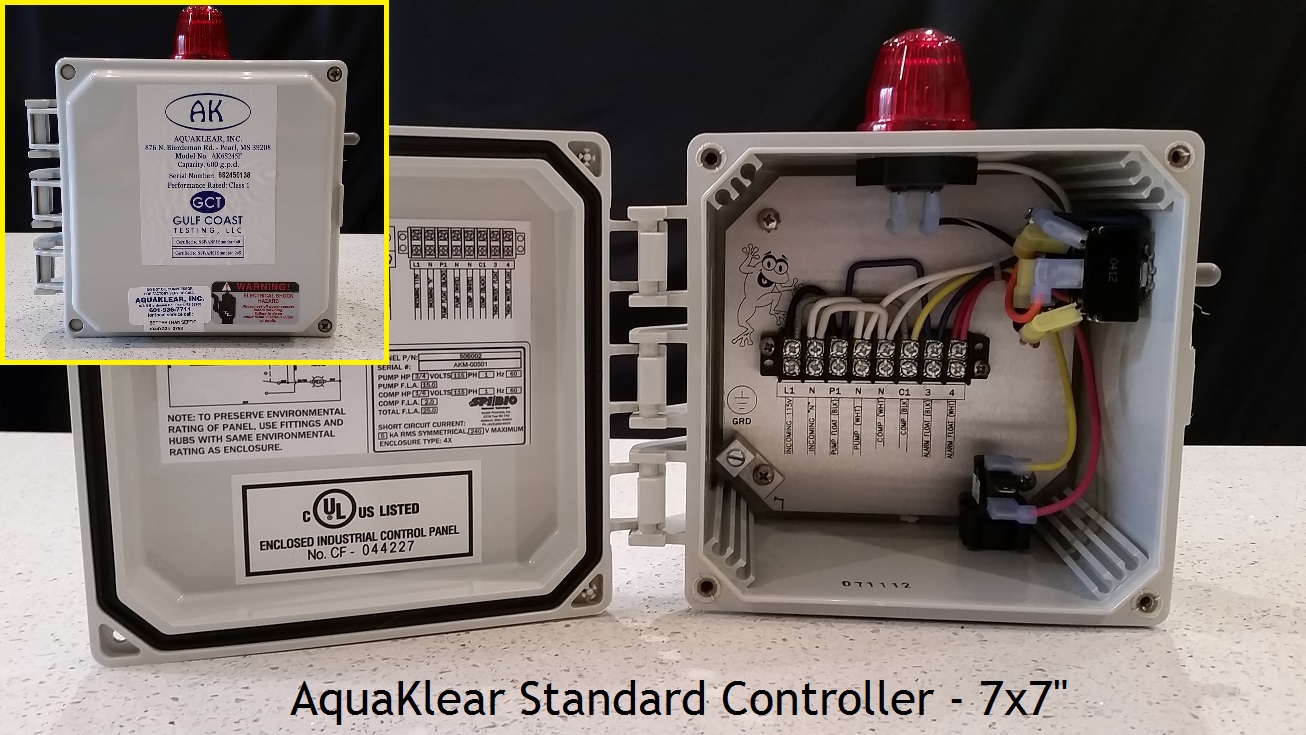 KlearTalk - AquaKlear Septic: CHOOSE YOUR CONTROL PANEL