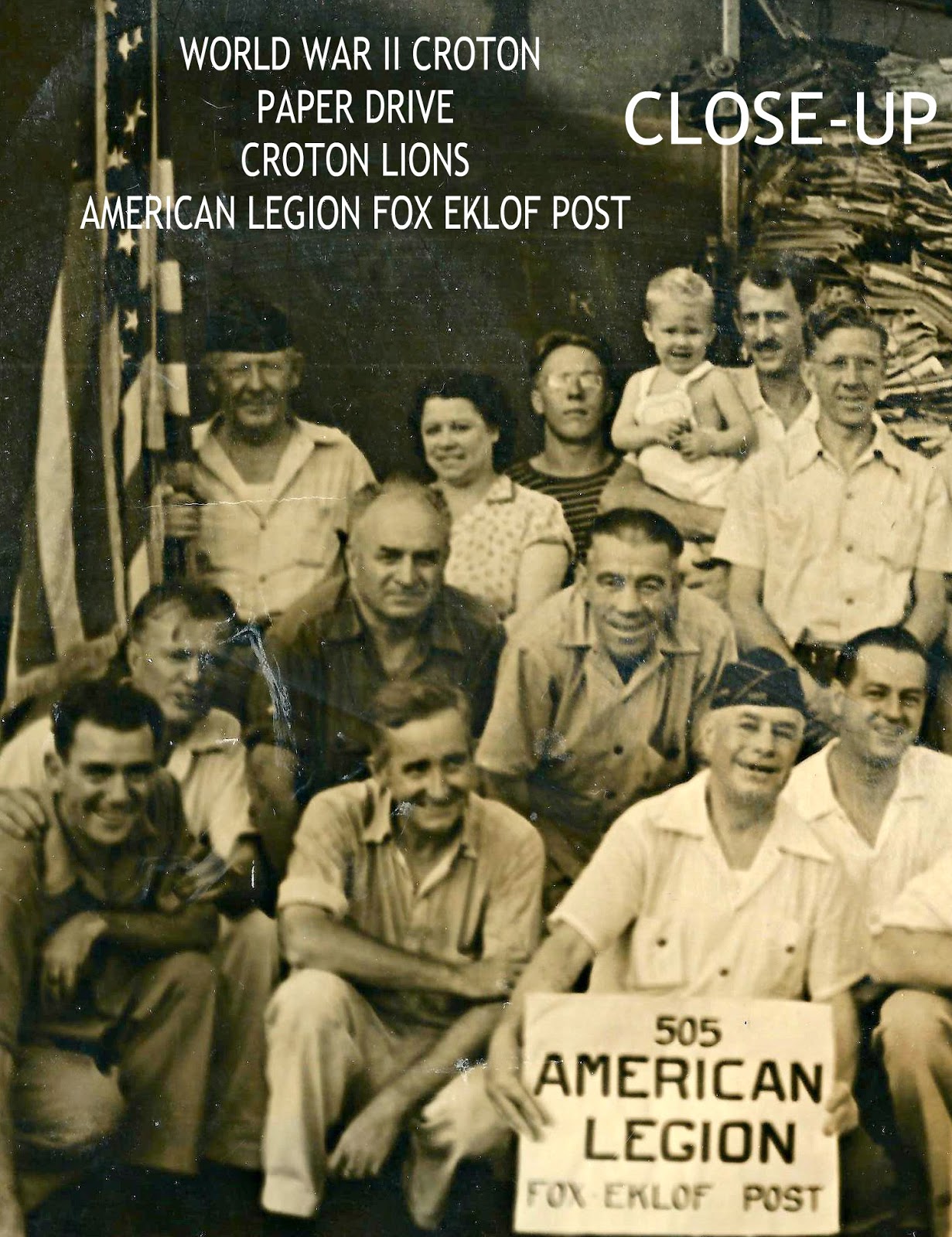 EverythingCroton: THE ORIGINAL RECYCLERS: CROTON IN WWII, SCRAP METAL ...