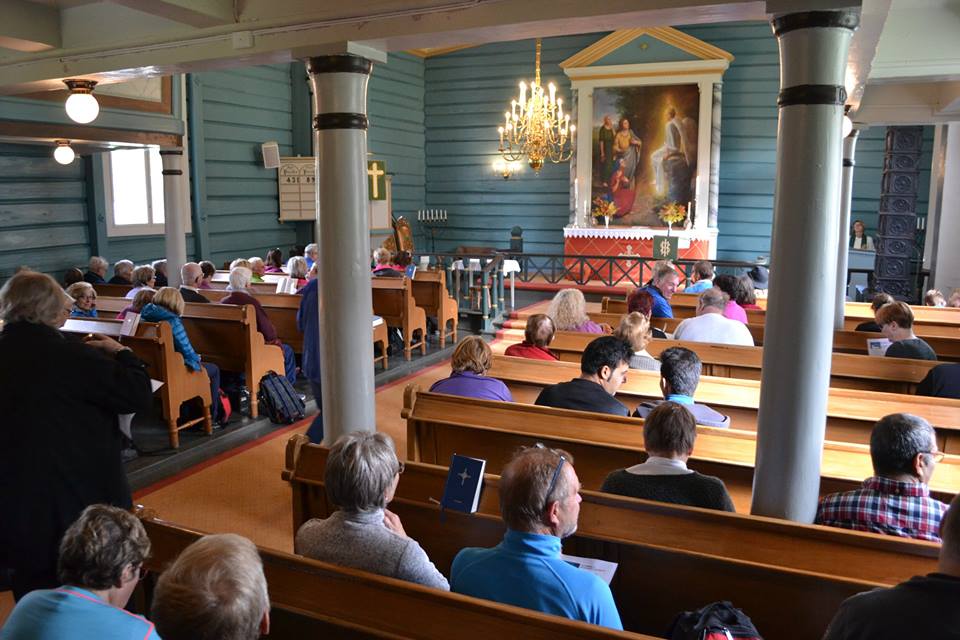 Pilegrimsvandring - denne gangen fra Gransherad kyrkje til Hovin kyrkje