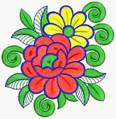 EmbDesignTube: Sharp Color Patch Designs For Women Dresses