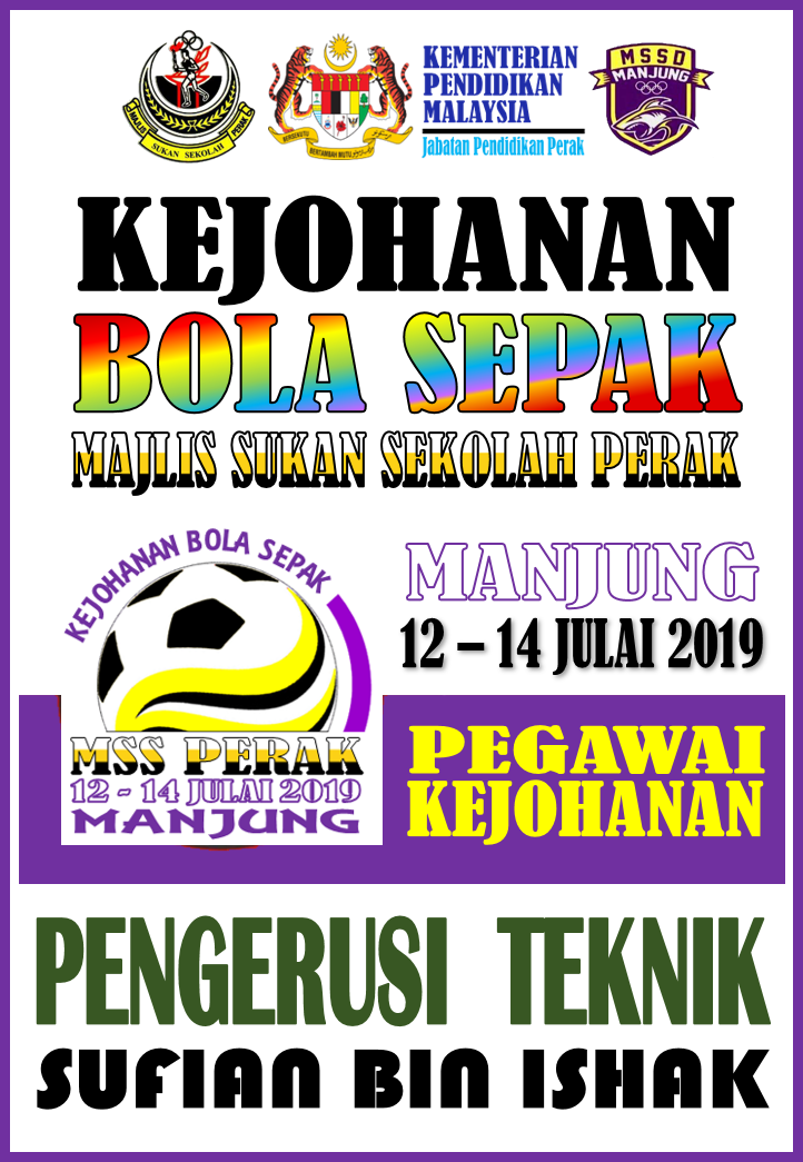 Kejohanan Bola Sepak MSS Perak 2019: Borang
