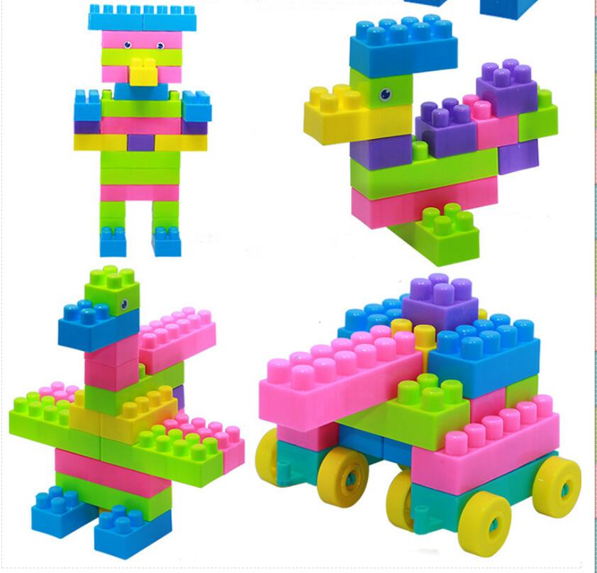 80 PCS PLASTIC LEGO - EDU KIDS ZONE SAL