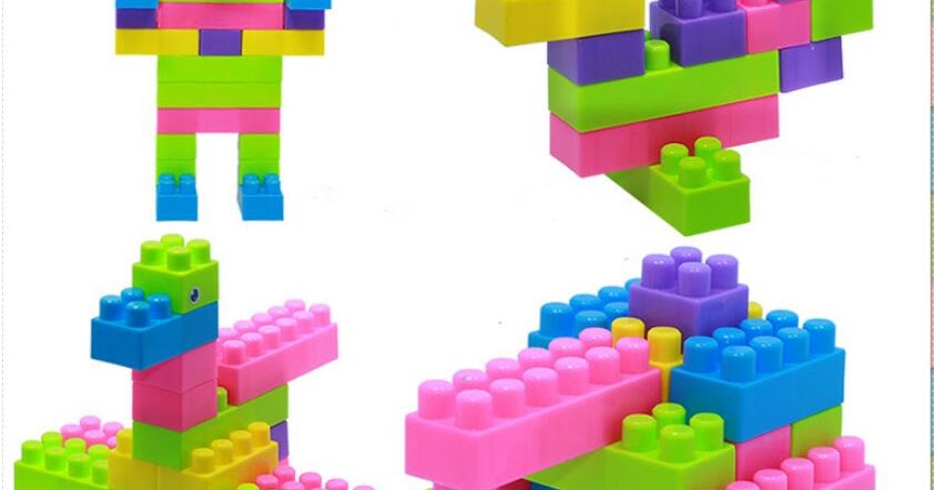 80 PCS PLASTIC LEGO - EDU KIDS ZONE SAL